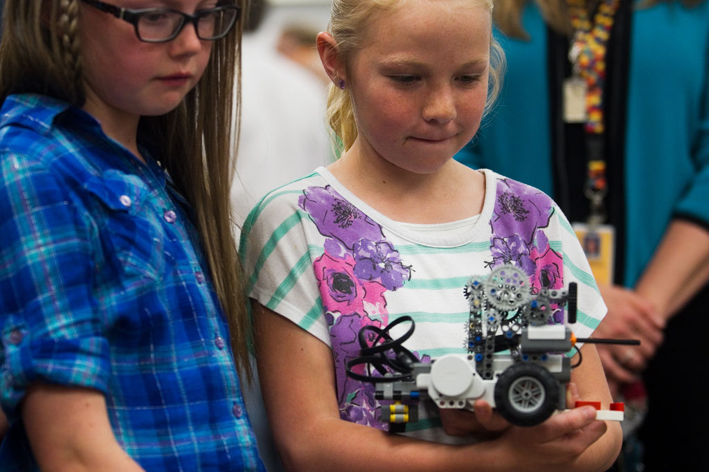 Generation Robot? Kids from 15 elementary schools meet in Am. Fork for ...